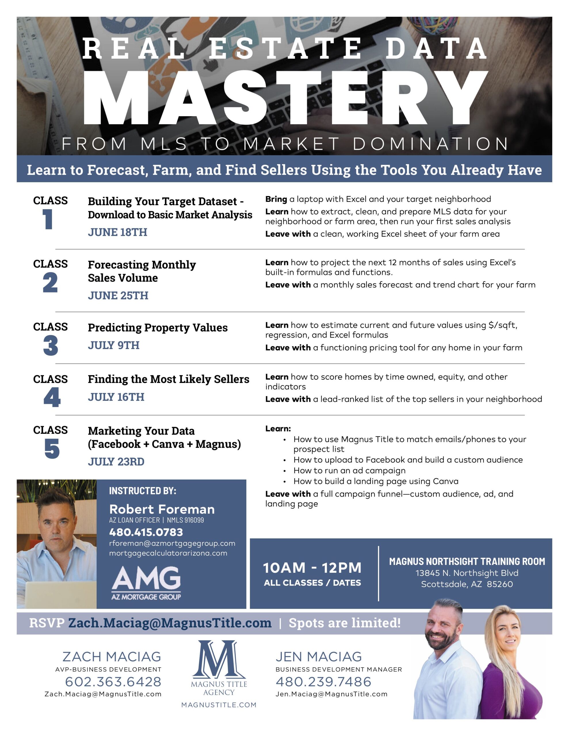 New Class: Real Estate Data Mastery for Agents - NhanceData